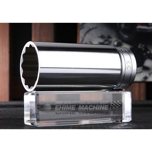 【楽天市場】KTC B4L-33W サイズ33mm 12.7sq.十二角ディープソケット 工具 京都機械工具：エヒメマシン 楽天市場店