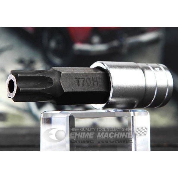 【楽天市場】KTC 12.7sq.T型いじり止めトルクスビットソケット BT4-T70H 工具 京都機械工具：エヒメマシン 楽天市場店
