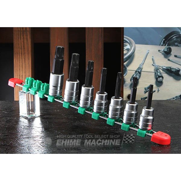 【楽天市場】KTC 12.7sq. T型トルクスビットソケットセット [7コ組] TBT407T 工具 京都機械工具：エヒメマシン 楽天市場店