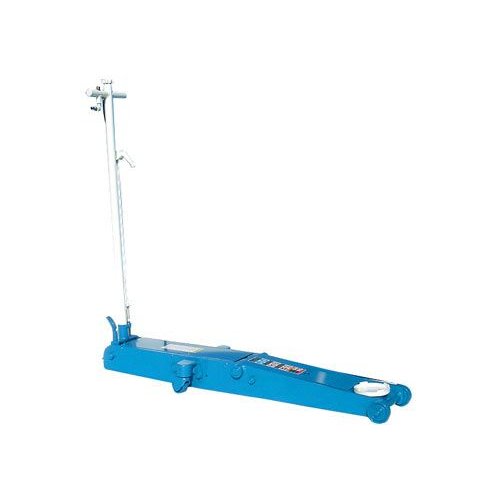 【楽天市場】[メーカー直送業者便] 長崎ジャッキ NLA-303 低床 エアーガレージジャッキ 3tonロングタイプ(ベアリング車輪仕様)足踏みペダル付：エヒメマシン 楽天市場店