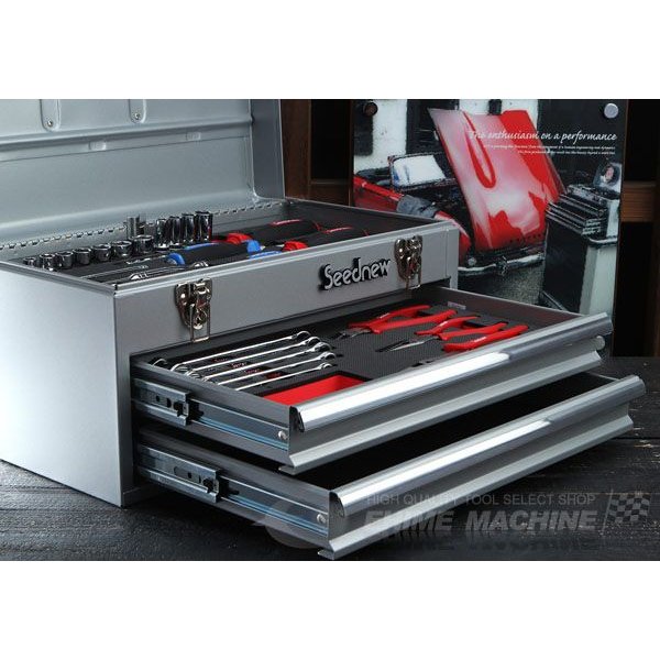 【楽天市場】SEEDNEW シーズニュー 9.5sq. ツールセット 39点（シルバー） S-39313SL：EHIMEMACHINE 楽天市場店