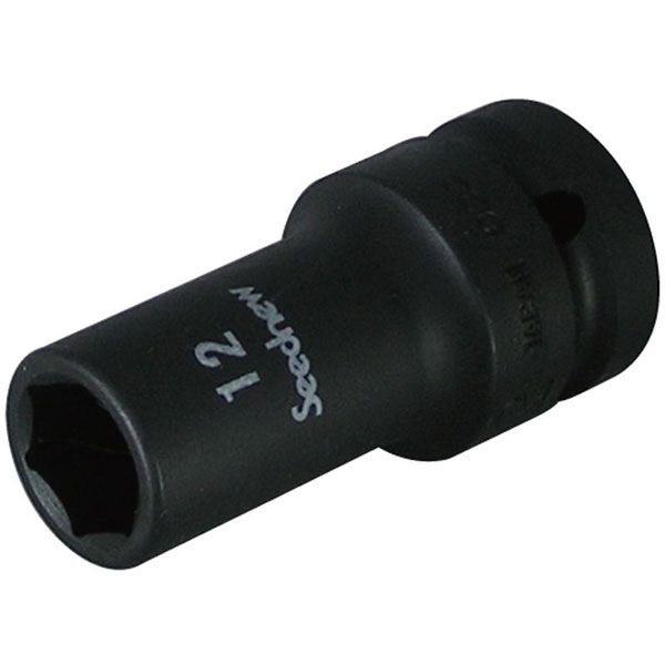 【楽天市場】SEEDNEW シーズニュー 12.7sq. インパクトセミロングソケット 12mm S-WM412：エヒメマシン 楽天市場店