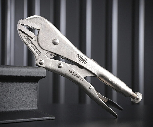 【楽天市場】TONE トネ グリッププライヤ （直線あご） VPS-250 工具：エヒメマシン 楽天市場店