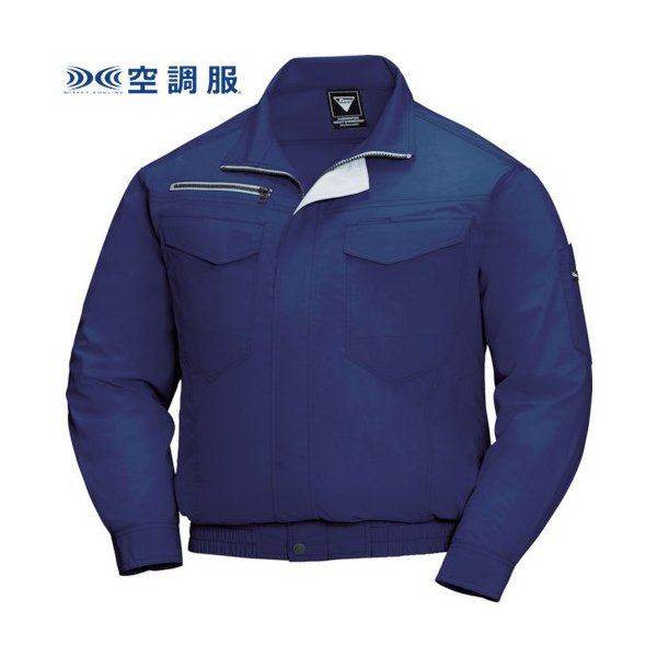 【楽天市場】ジーベック 空調服 綿ポリ混紡ペンタス空調服 L XE98001-19-L XEBEC 熱中症対策 作業服 夏 クール 屋外 冷却：エヒメマシン 楽天市場店