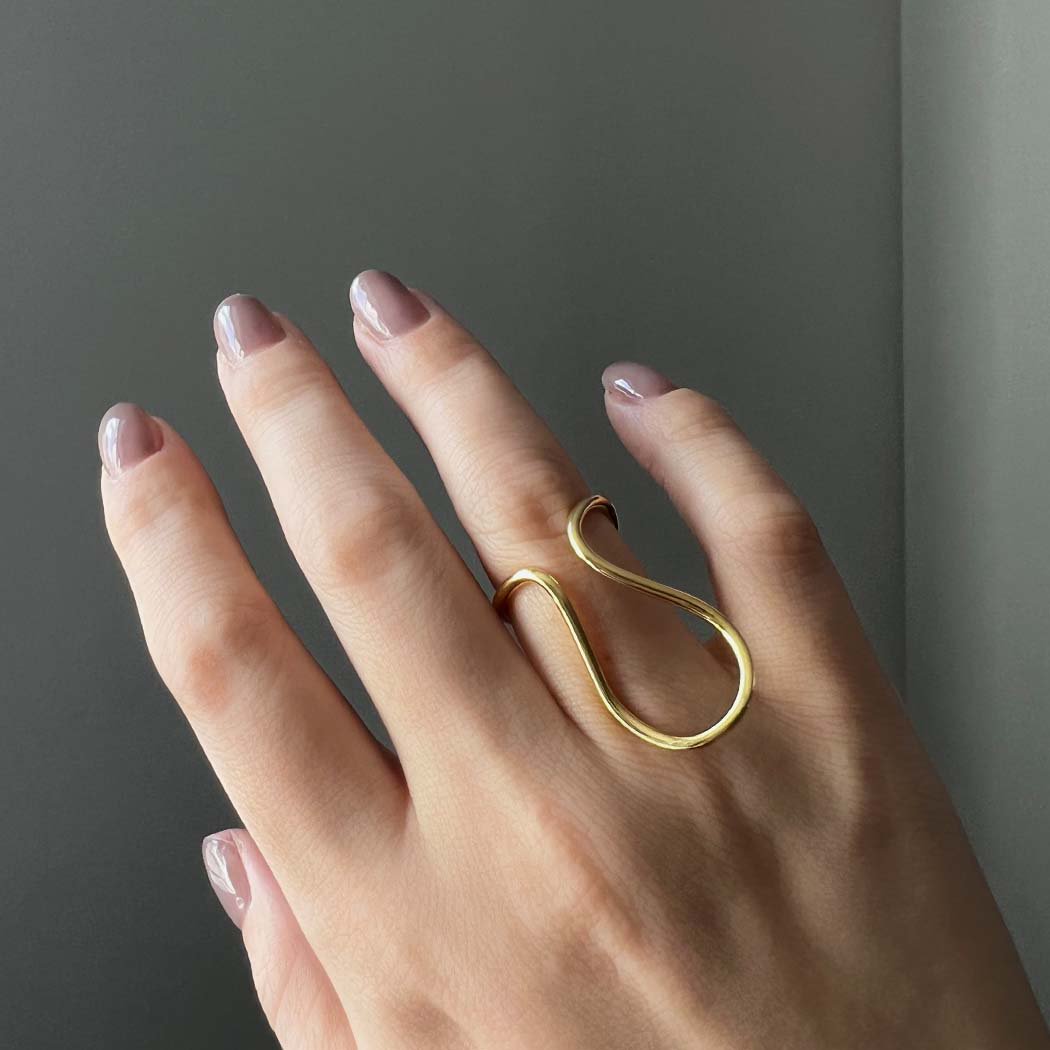 【楽天市場】BYOKA ビョーカ GR2401 G.GRACE RING リング ゴールド 指輪 ニュアンス ファッション 20代 30代 40代 50代 おしゃれ 人気 シンプル：ジュエリー ...