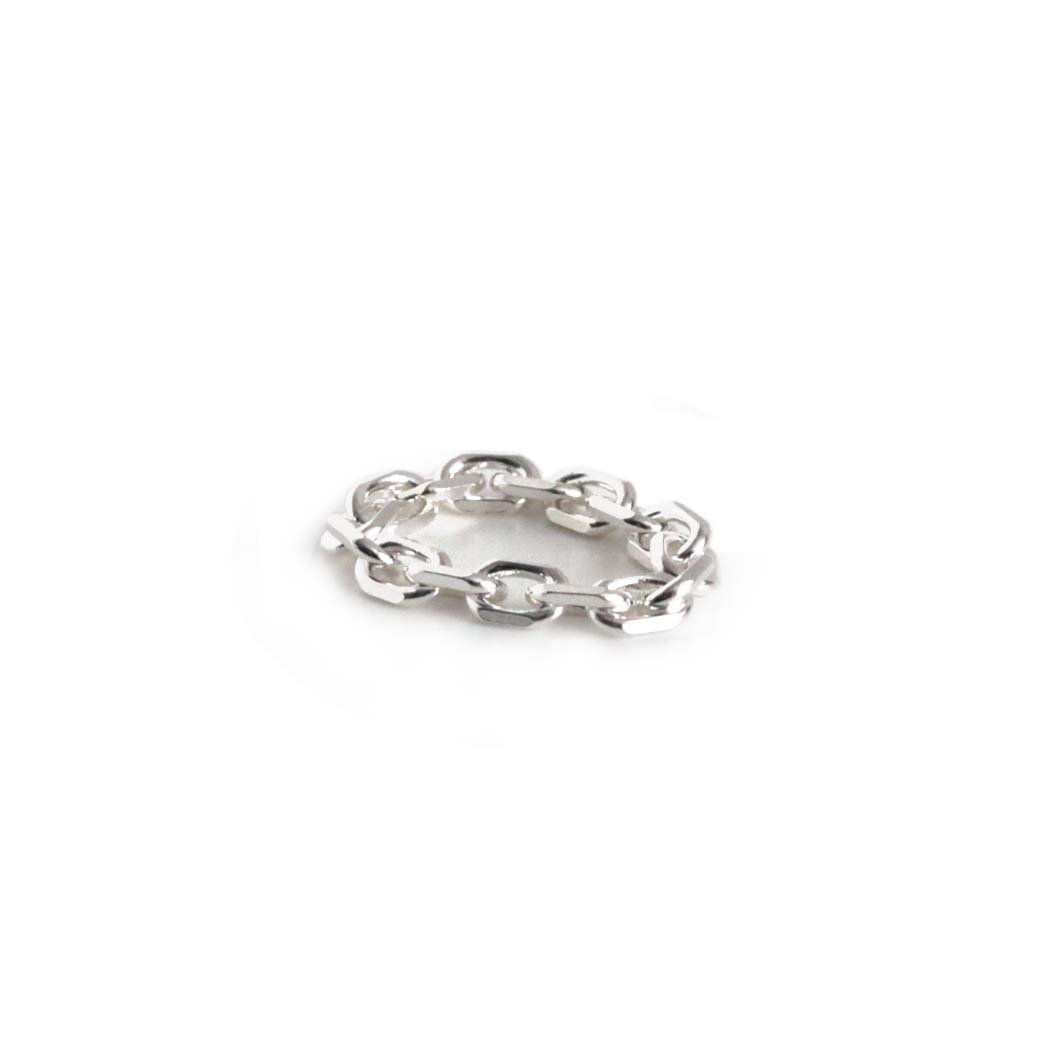 【楽天市場】BYOKA ビョーカ R2404 FACET CHAIN RING BOLD チェーン リング シルバー 指輪 ニュアンス ファッション 20代 30代 40代 50代 おしゃれ ...