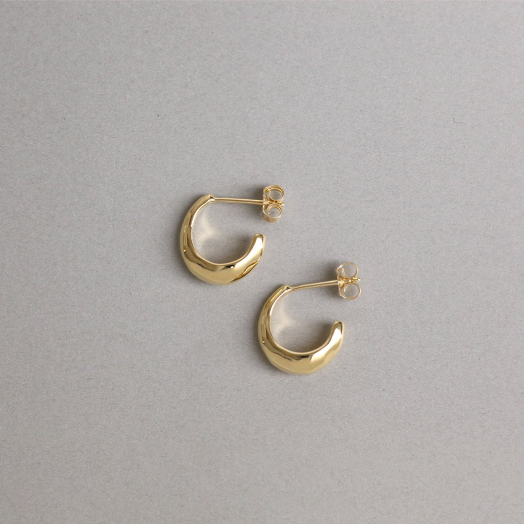 【楽天市場】BYOKA ビョーカ GE3001 G.LUMPY PIERCE ミニフープ ピアス ゴールド 両耳タイプ ペア k14 プチギフト お祝い 買いまわり プレゼント：ジュエリー ...