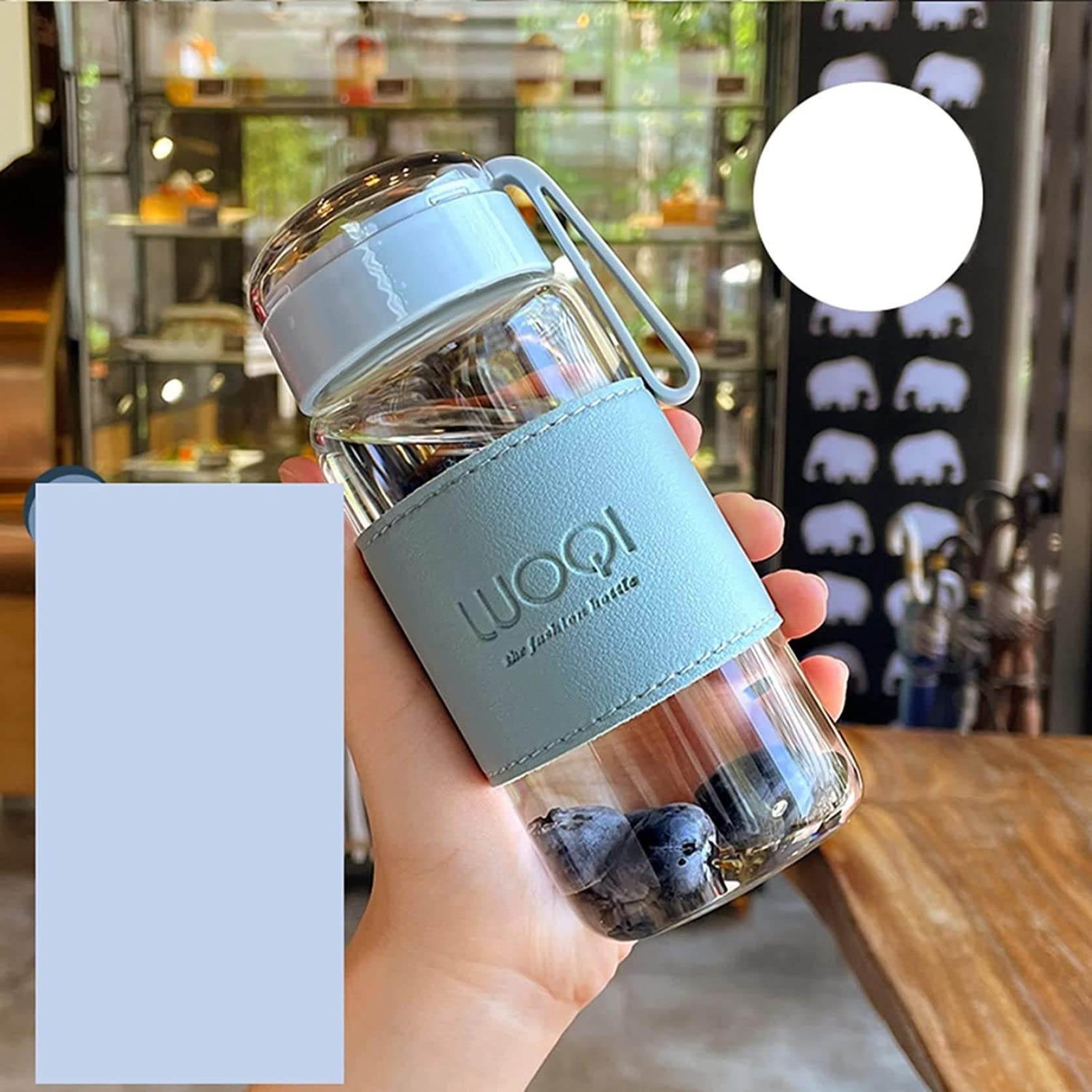 【楽天市場】【2個セット】スポーツボトル 水筒 480ml 340ml ガラス ウォーターボトル 茶こし付き 茶漉し クリアボトル 直飲み 耐熱 給水ボトル ステンレス シリコン 洗いやすい ...