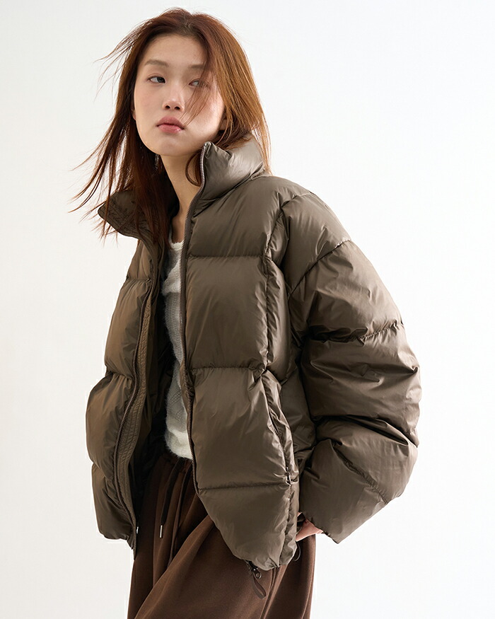 【楽天市場】【送料無料】ラウコハウス【Raucohouse】Block quilting duck down padding jumper / ブロックキルティングダックダウンダウンジャンパー ...