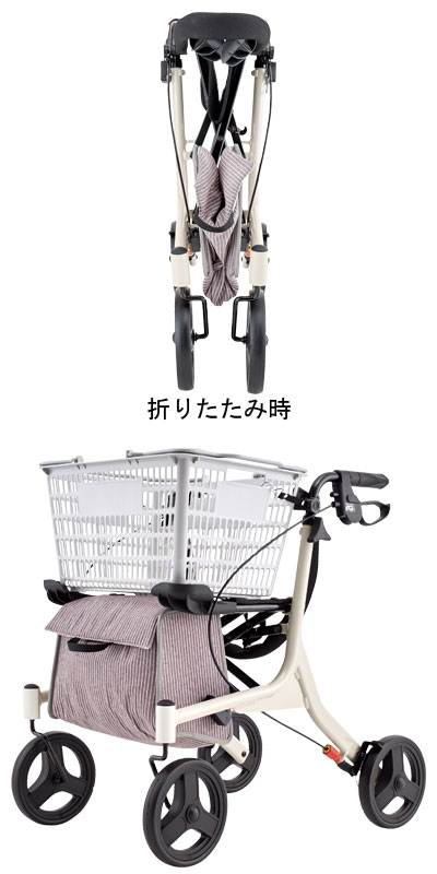 【楽天市場】歩行車 ショッピングターン 532-325 アロン化成 (折りたたみ 歩行補助) 介護用品：eかいごナビ 介護用品ショップ