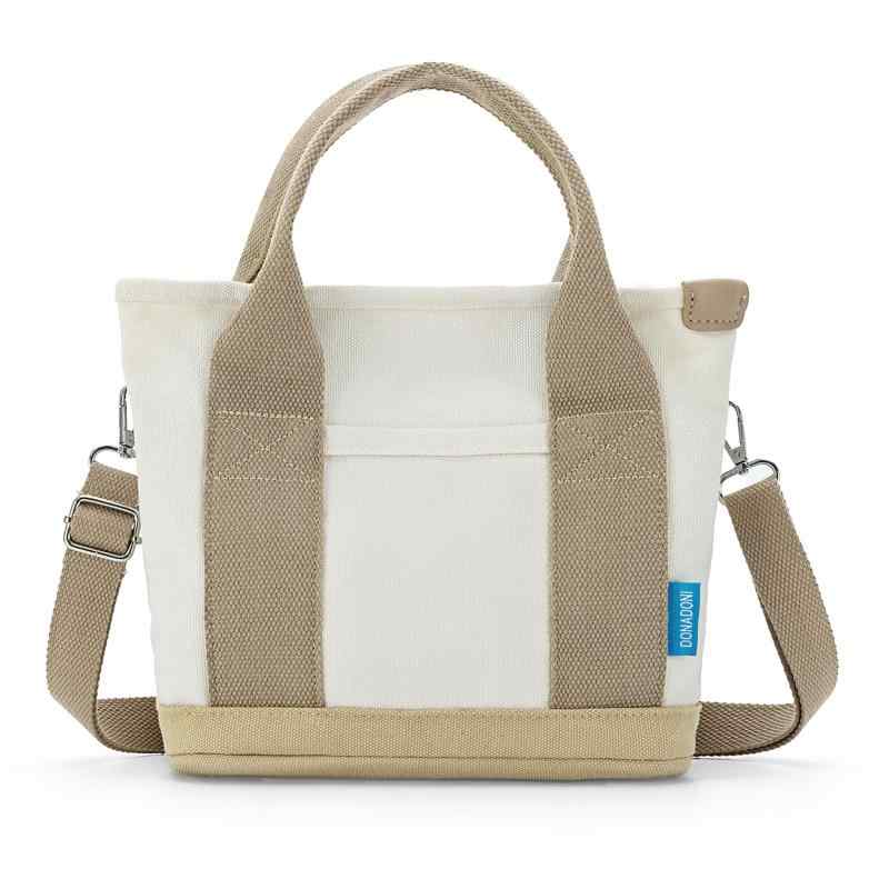 【楽天市場】[Sitengle] トートバッグ レディース キャンバス ショルダーバッグ 斜めがけ2way 仕切り ミニトート 小さめ マザーズバッグ ランチバッグ ハンドバッグ シンプル ...