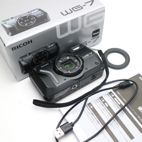 【楽天市場】【中古】安心保証 超美品 RICOH WG-7 ブラック 本体 即日発送 土日祝発送OK あす楽：エムティーエム