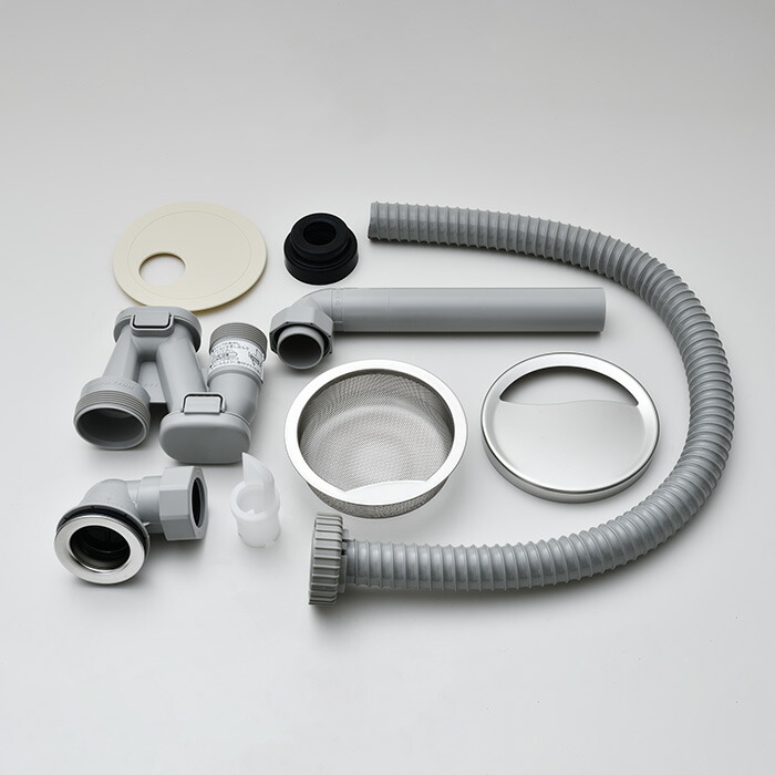 【楽天市場】【ekrea Parts Eシンク排水一体型専用】排水一体型シンク専用排水トラップセット+ステンレス排水プレート キッチン用 排水トラップセット：ekrea Parts エクレアパーツ