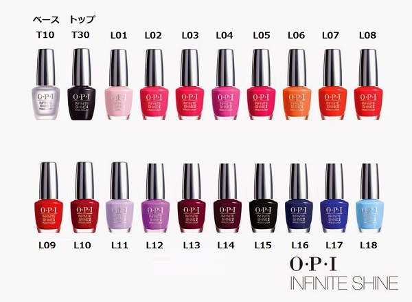 【楽天市場】ネイル OPI オーピーアイ ネイルラッカー INFINITE SHIN インフィニットシャイン15ml グロストップ プライマー ...