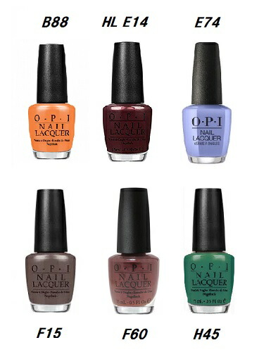 【楽天市場】【最大3％OFF】 OPI マニキュア オーピーアイ NL B88 HL E14 E74 F15 F60 H45 15ml ネイル ...