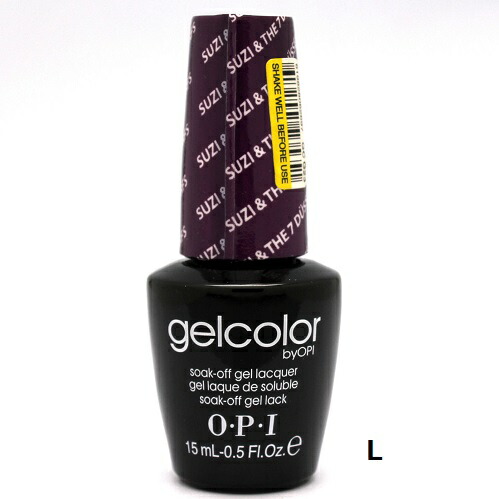 【楽天市場】【最大3％OFF】 OPI gelcolor ジェルカラー GC G23 15ml SUZI & THE 7 ...
