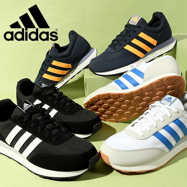 【楽天市場】送料無料 アディダス メンズ スニーカー adidas RUN 60s 3.0 M ローカット カジュアル シューズ 靴 2024 ...