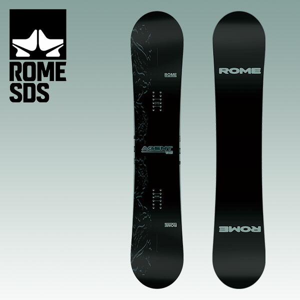【楽天市場】送料無料 スノーボード 板 ROME SDS ローム AGENT PRO エージェント プロ メンズ スノボ 紳士 キャンバー ...