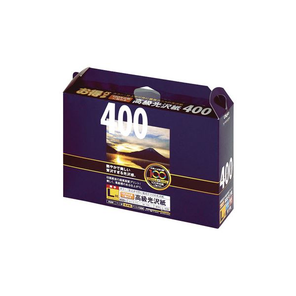 【楽天市場】(業務用セット)ナカバヤシ インクジェット光沢紙 100年台紙に貼れる高級光沢紙 L判：400枚 JPPG-L-400【×5セット ...