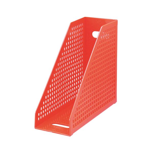 【楽天市場】（まとめ） シスボックス A4判フリー（収納幅98mm） SBX-87-20 赤 1個入 【×3セット】：ELMONO（家具 ラグ カーペット）