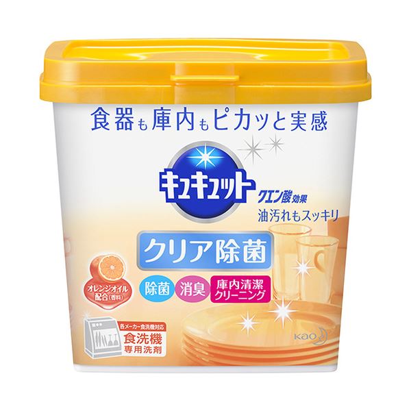 【楽天市場】（まとめ）花王 食器洗い乾燥機専用キュキュットクエン酸効果 オレンジオイル配合 本体 680g 1個【×10セット】：ELMONO（家具 ラグ カーペット）