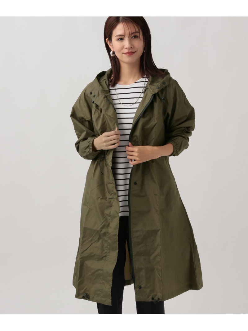 【楽天市場】【SALE／40%OFF】【Wpc. / ダブリュピーシー】【WEB限定】ロングモッズコート/レインコート/大きいサイズ ゆったり/119377 Elura エルーラ ジャケット ...