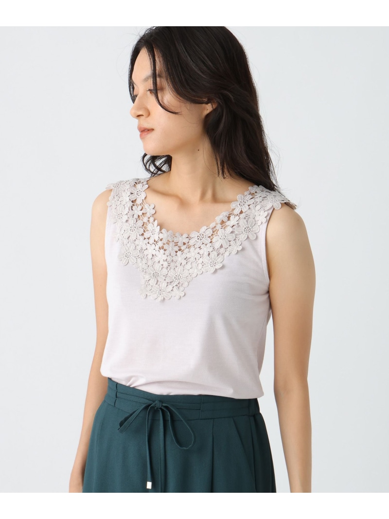 【楽天市場】ラウンドフラワー2WAYタンク 大きいサイズ ゆったり/182151 Elura エルーラ トップス その他のトップス ネイビー グレー ブラック ホワイト[Rakuten ...