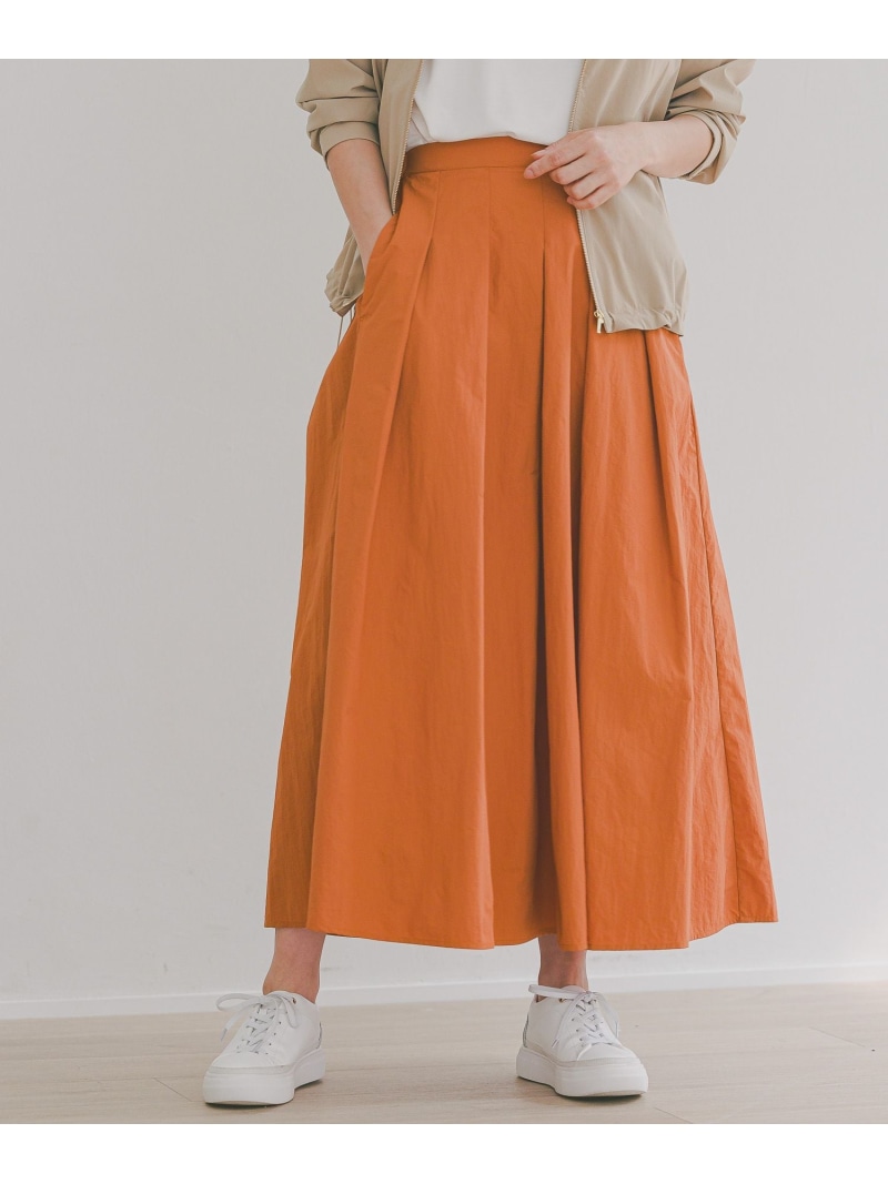 【楽天市場】【SALE／50%OFF】＜梅雨対応＞ 撥水フレアスカート 大きいサイズ ゆったり/127200 Elura エルーラ スカート ...