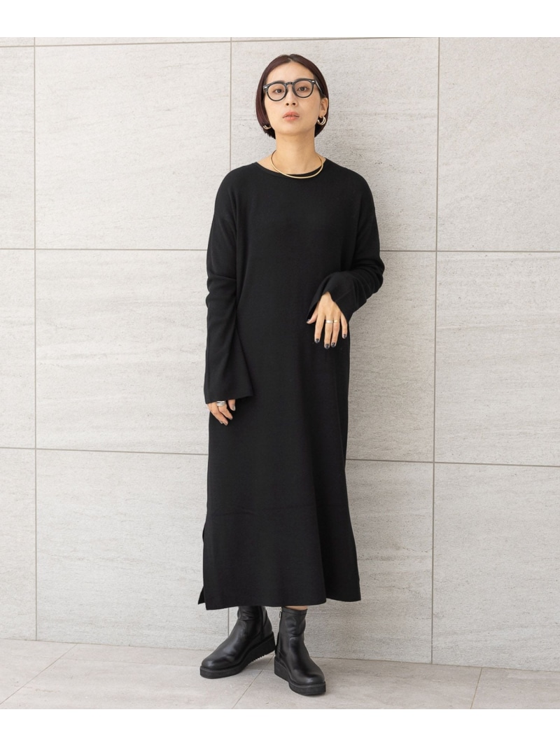 【楽天市場】【SALE／50%OFF】ロングニットワンピース/234747 Elura エルーラ ワンピース・ドレス ワンピース ブラウン ブラック【RBA_E】【送料無料】[Rakuten ...