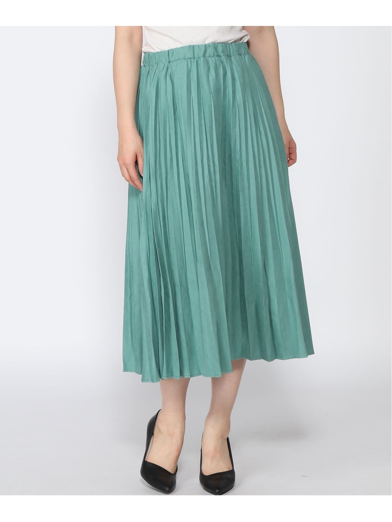 【楽天市場】【SALE／40%OFF】マイクロコーデュロイスカート 大きいサイズ ゆったり/356506 Elura エルーラ スカート ロング・マキシスカート グリーン【RBA_E】【送料 ...