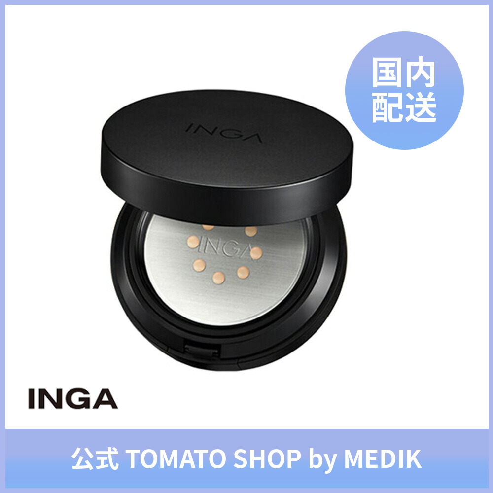 【楽天市場】PT20倍 6/4~ INGA タトゥー クッションファンデーション 15g SPF35+ PA++ 19N 21N 22N 3色展開 マット肌：トマトショップ