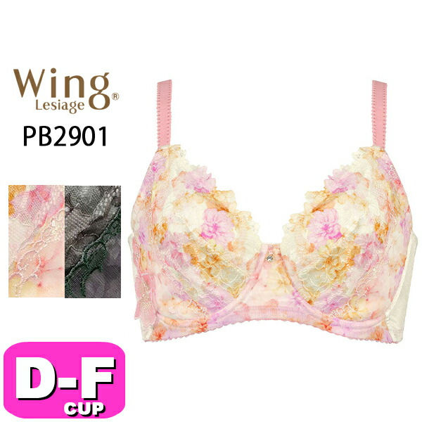 【楽天市場】ワコール wacoal ウイング Wing レシアージュ Lesiage PB2901 ブラジャー フルカップ 2900シリーズ 小さく見せるブラ 綿混 自然にすっきり見せるタイプ ...