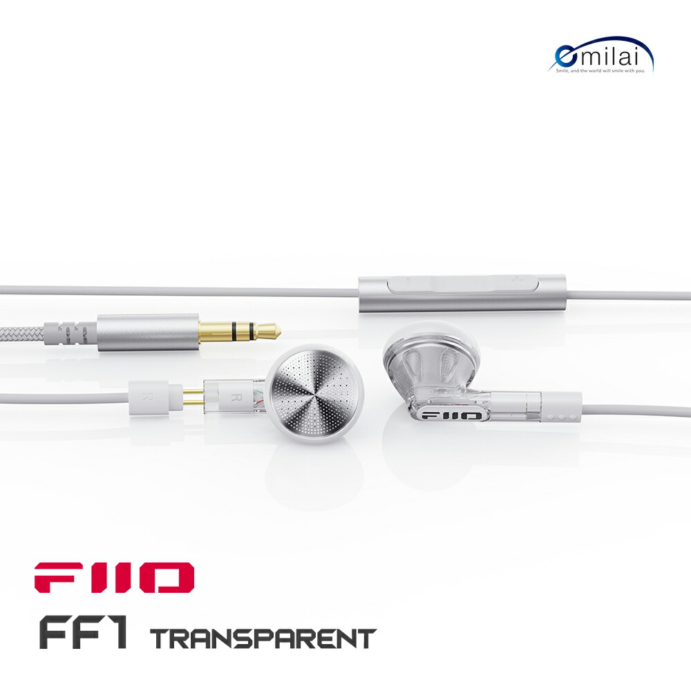 【楽天市場】FIIO FF1 FIO-IEM-FF1-T イントラコンカ型 有線 イヤホン イヤフォン：エミライダイレクト