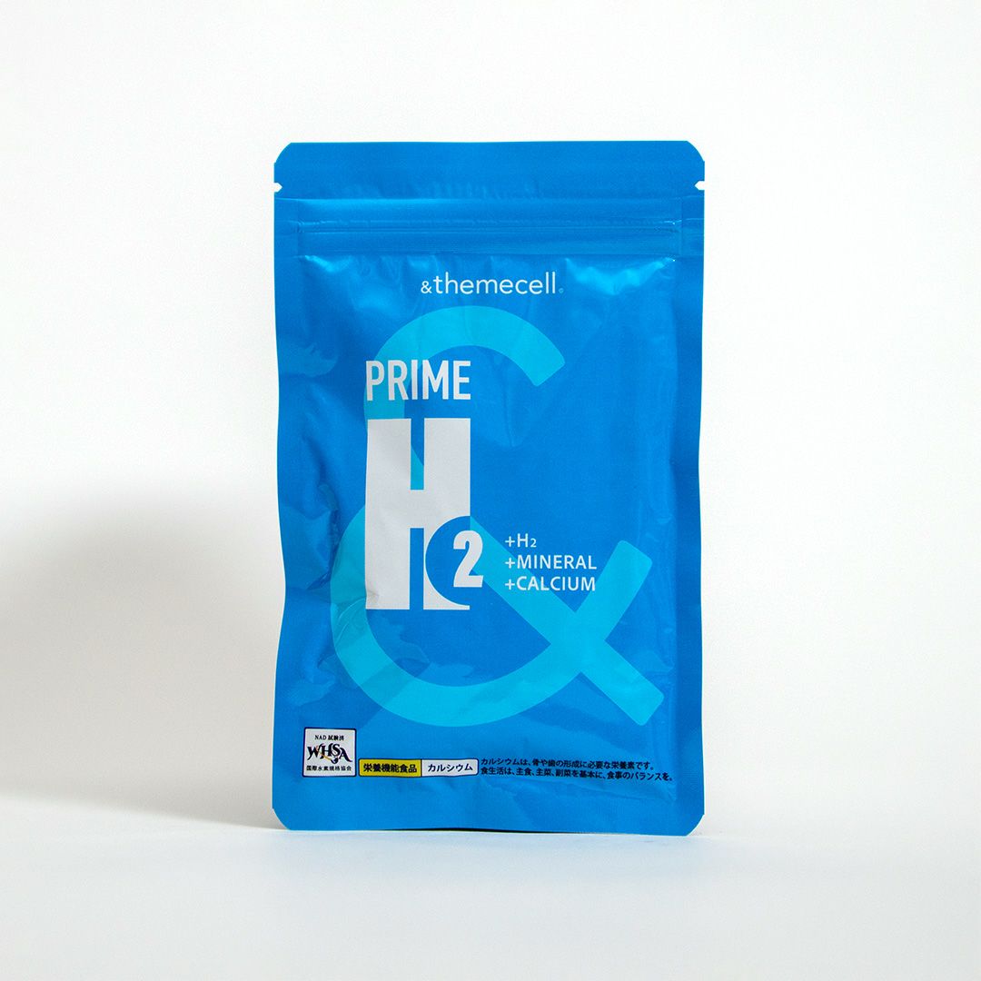 【楽天市場】【公式】&themecell PRIME H2 プライム エイチツー 水素サプリ 60錠 サプリ アンドザミセル E.MIRAI サプリメント 小田切ヒロ 高濃度 ミネラル 水素 ...