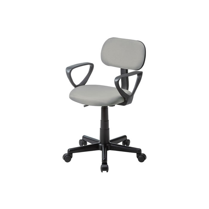 【楽天市場】【返品OK!条件付】サンワサプライ OAチェア オフィスチェア SNC-A1ALGY ライトグレー 椅子 肘掛け キャスター【KK9N0D18P】【140サイズ】：家電と雑貨の ...