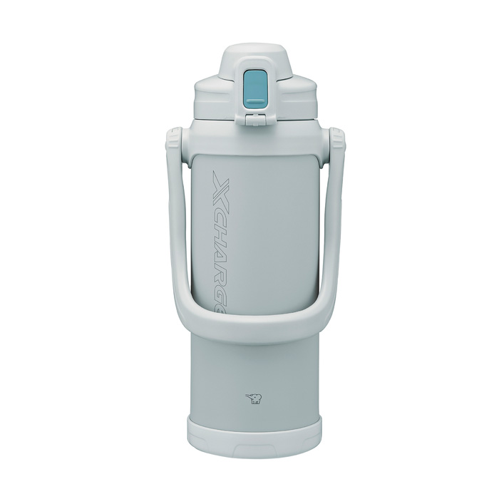 【楽天市場】【返品OK!条件付】象印 2.06L（2060ml） 水筒 ステンレスクールボトル TUFF 保冷専用 大容量 スポーツドリンク対応 SD-BE20-HA グレー スポーツ ...