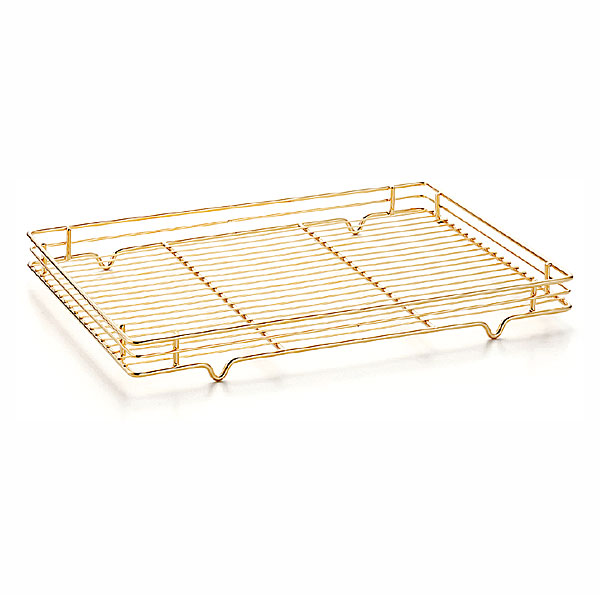 【楽天市場】18-8 ステンレスかご ゴールド DS519-40-GD 40型 _AK3572：調理道具専門店 エモーノ