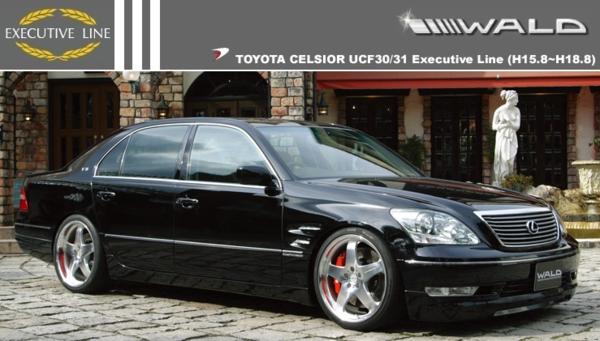 【楽天市場】【M's】セルシオ TOYOTA 後期 （H15.8-H18.8） UCF30/UCF31 WALD Executive-Line ...