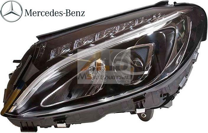 【楽天市場】【M's】W205 ベンツ Cクラス 前期 (2014y-2018y) 純正品 LEDヘッドライト 左側／／正規品 LED ...