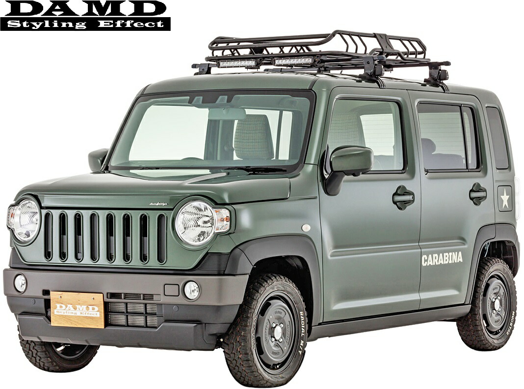 【楽天市場】【M's】 スズキ ハスラー MR52S MR92S ( 2020.1- ) DAMD CARABINA フェイスチェンジキット ...