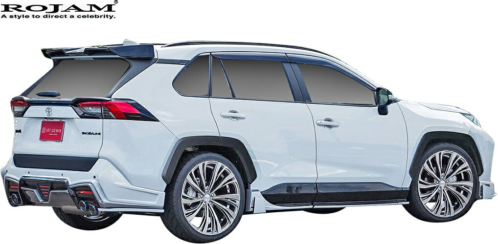 【楽天市場】【M's】 トヨタ RAV4 X/G/G-Zパッケージ (2019/4-) ROJAM IRT GENIK エアロセット LED.ver 3点 ／／ FRP 未塗装 ロジャム ...