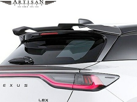 【楽天市場】【M’s】 レクサス LBX MORIZO RR 4BA-GAYA16 前期 (2024.8-) ARTISAN SPIRITS リアルーフスポイラー RR FRP アーティシャン ...