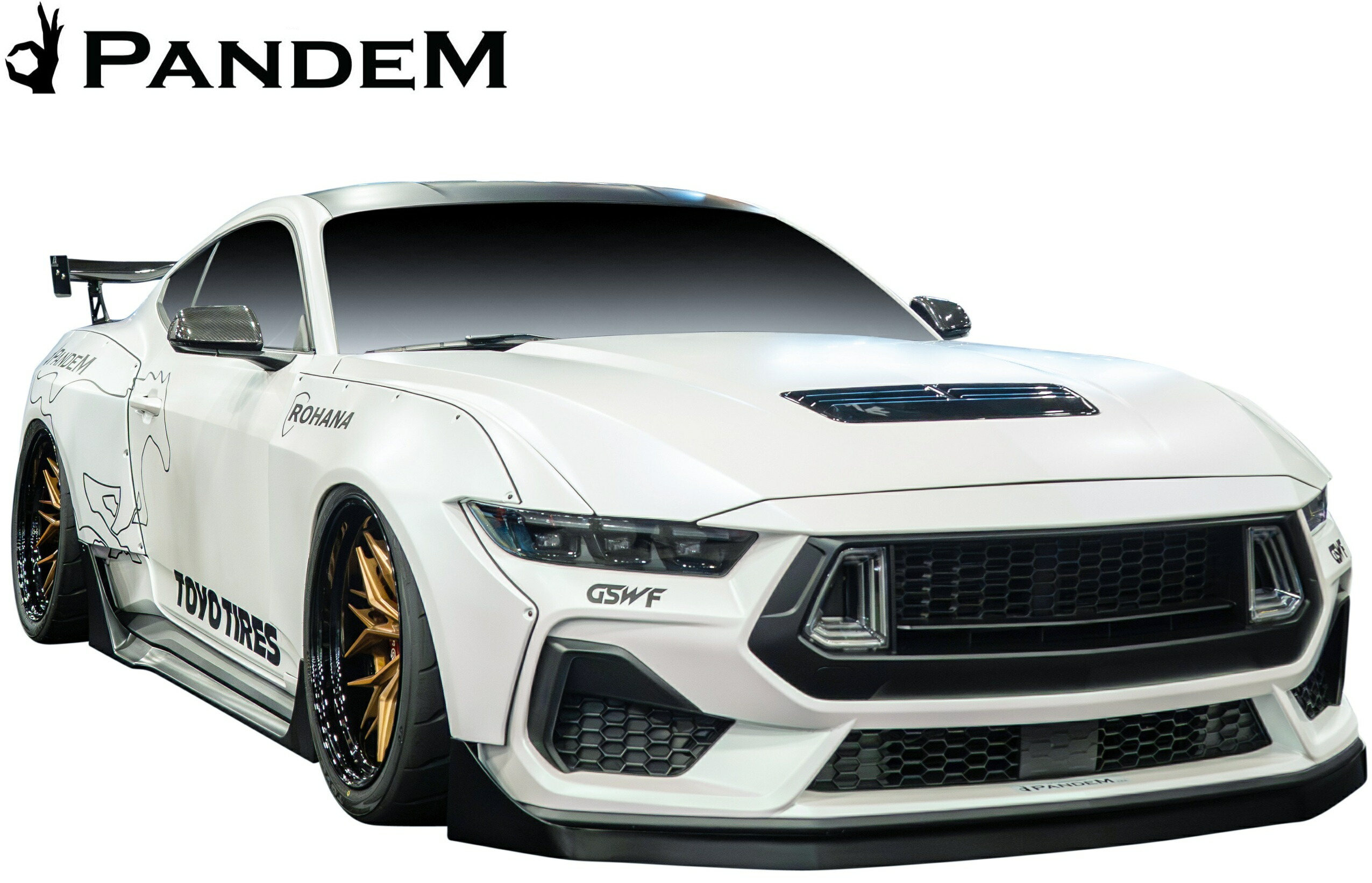 【楽天市場】【M's】 フォード S650 マスタング (2023.5-) PANDEM フロントリップ FRP 未塗装 パンデム 社外 ...