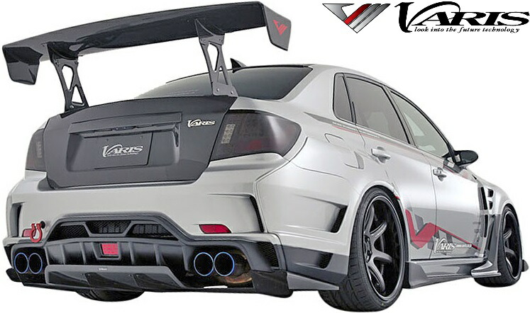 【楽天市場】【M's】 スバル インプレッサ WRX STI GVB/GVF (2007y-2014y) VARIS サイドスカート Ver.2 + サイドエアパネル 2pcs ／／ FRP ...