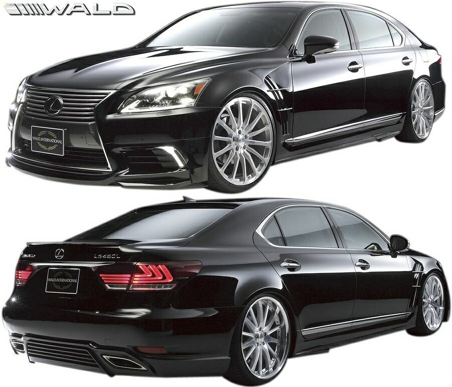 【楽天市場】【M’s】 レクサス 40系 LS 後期 LS460 LS600h ショート用 (H24.10-H29.10) WALD EXECUTIVE LINE フルエアロ 3点 ...