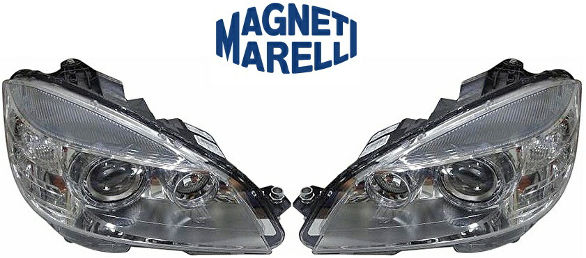 【楽天市場】【M’s】 W204 ベンツ AMG Cクラス 前期 (2007y-2010y) MARELLI バイキセノン ヘッドライト ...