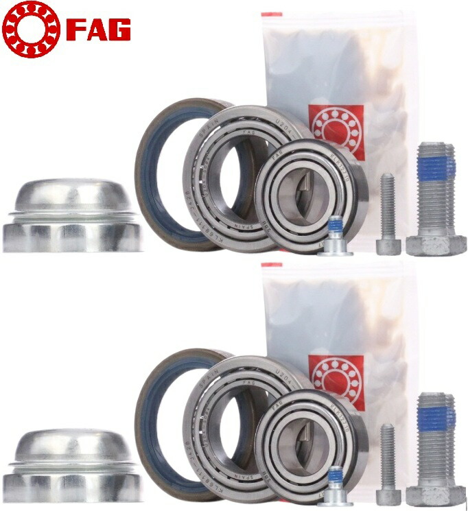 【楽天市場】【M's】 ベンツ AMG R129 SLクラス R170 SLKクラス FAG フロント ホイール ハブベアリング キット 2個 ...