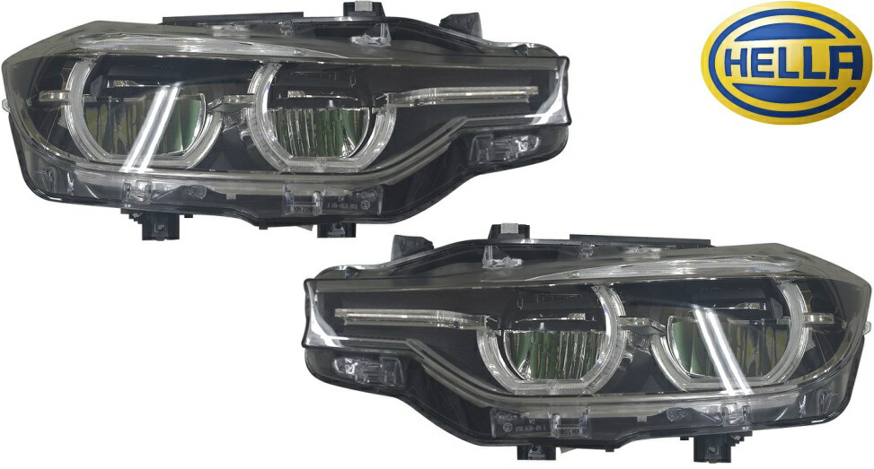 【楽天市場】【M’s】 F30 F31 BMW 3シリーズ LCI 後期 (2015-2019) HELLA LED ヘッドライト ...