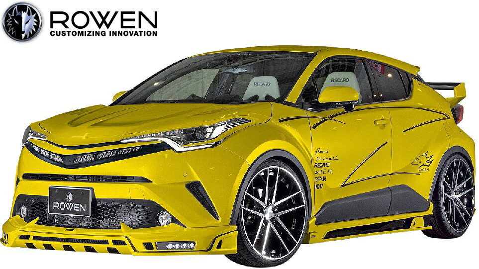 【楽天市場】【M's】トヨタ C-HR RR 前期 (2016.12-2019.09) ROWEN マークレスグリル／／ABS製 ZYX10 ...