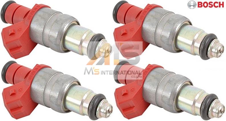 【楽天市場】【M's】W124 W210 Eクラス/W140 Sクラス(M104/M111)BOSCH社製・他 インジェクター 4個／／ベンツ ...